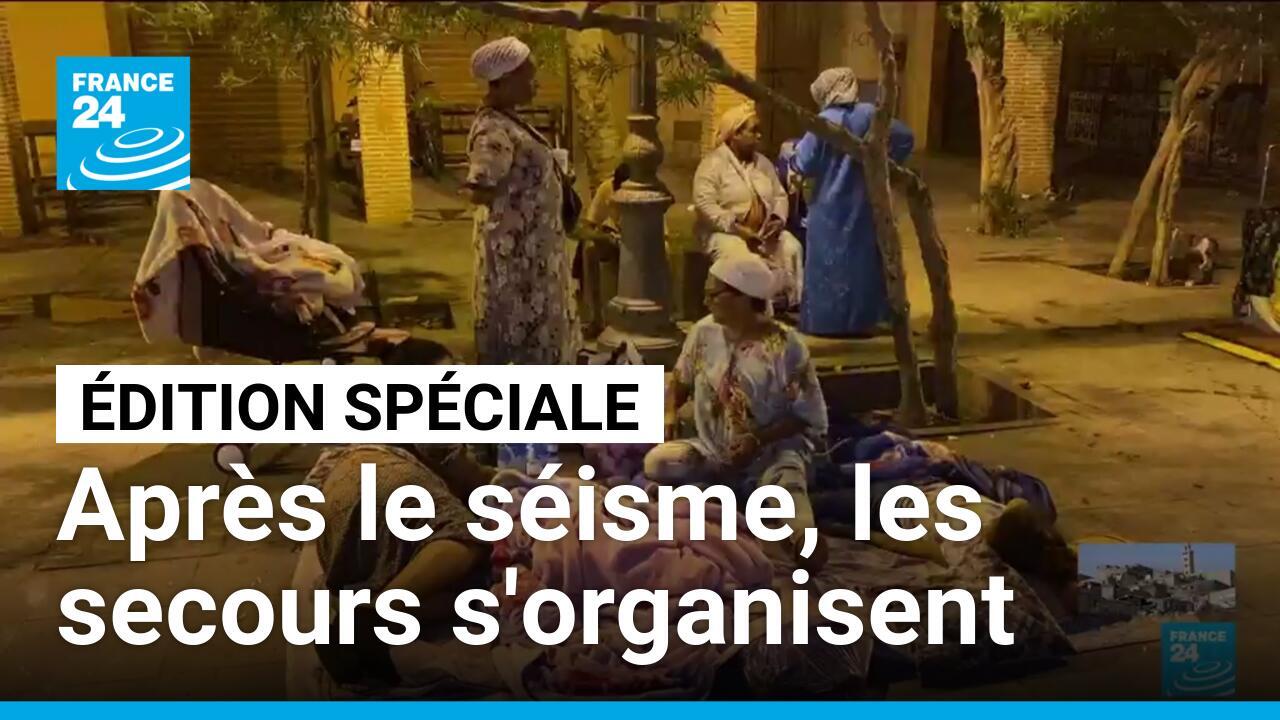 Maroc : les secours se déploient, le bilan du séisme dépasse les 2 800 morts